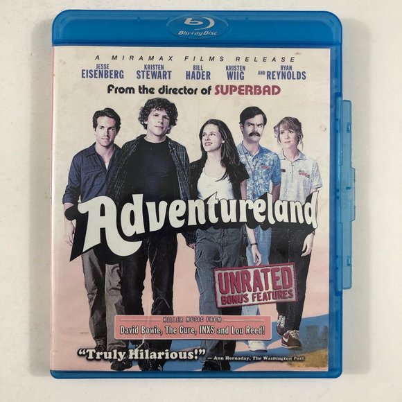 Miramax | Media | Adventureland Bluray Disc 209 Unrated Bonus Features ...